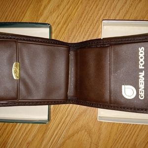 vatronic | Bags | Vitronic Leather Rare General Foods Wallet | Poshmark